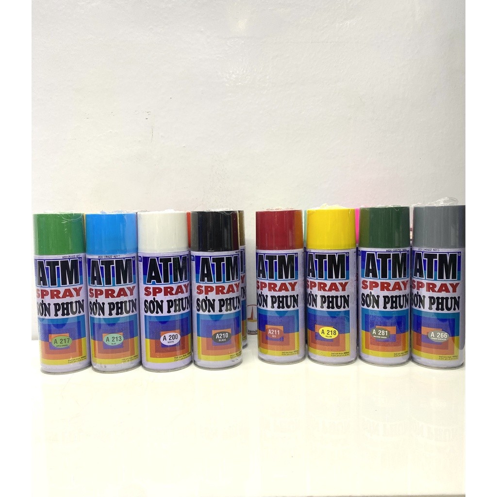 Sơn xịt ATM Spray Đủ Màu Giá sỉ | Shopee Việt Nam