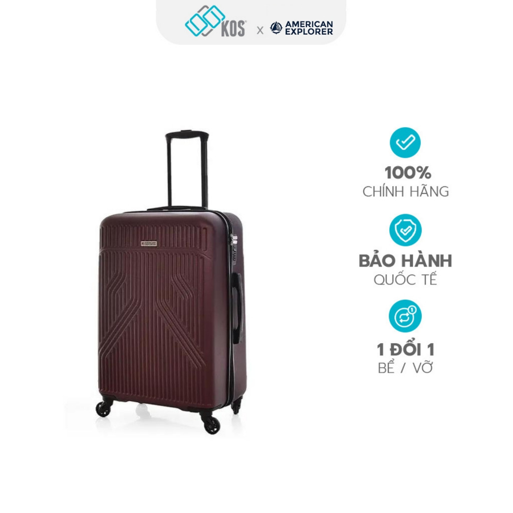 Vali du lịch AMERICAN EXPLORER NAPA size 20/24/28- Thương hiệu Mỹ, Bảo ...