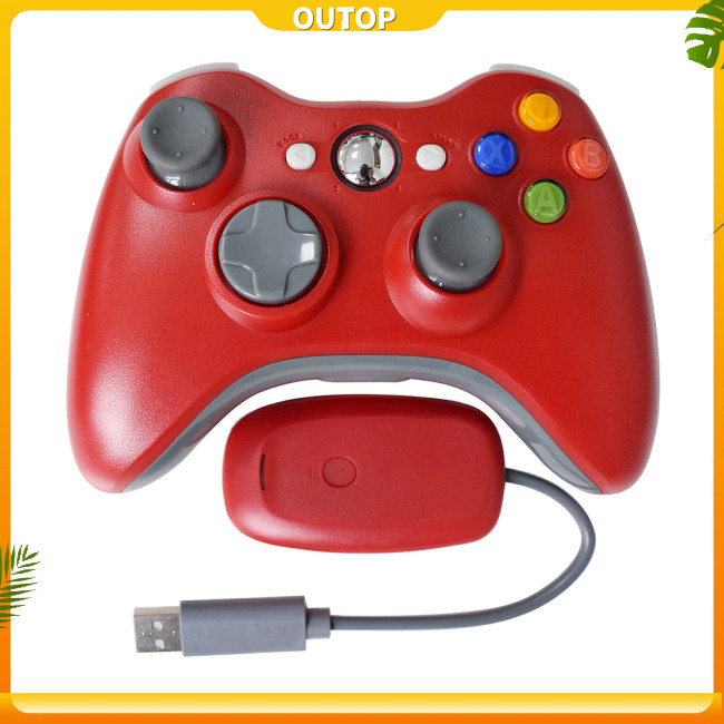 Cần điều khiển không dây OUTOP Tay cầm chơi game rung tương thích ...