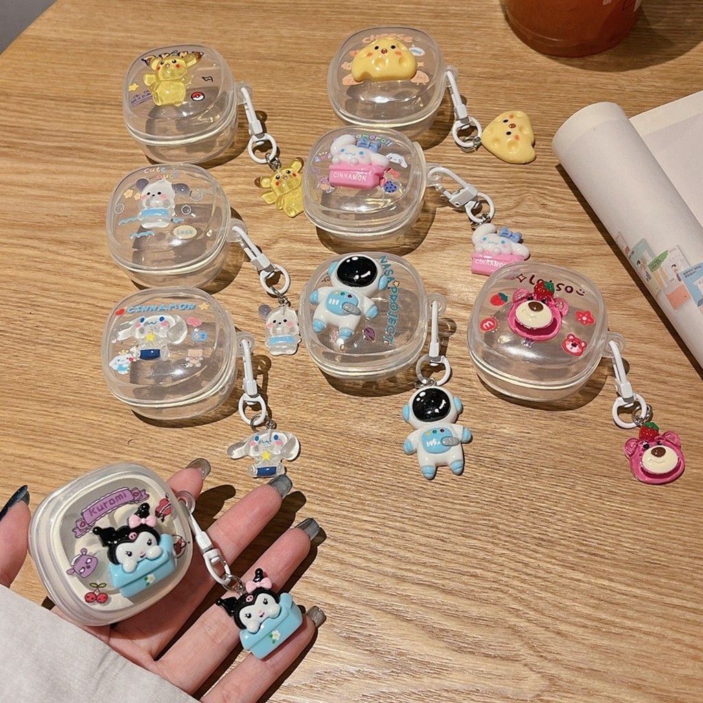 Baseus WM01 / WM02 / WM02 + / W04 Vỏ tai nghe 3D Kuromi Lotso Bear ...