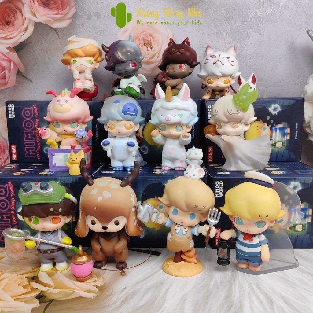[BLIND BOX] Mô hình nhật vật hoạt hình Dimoo No One 's Gonna Sleep Tonight Series Rep 1: 1 ngẫu ...
