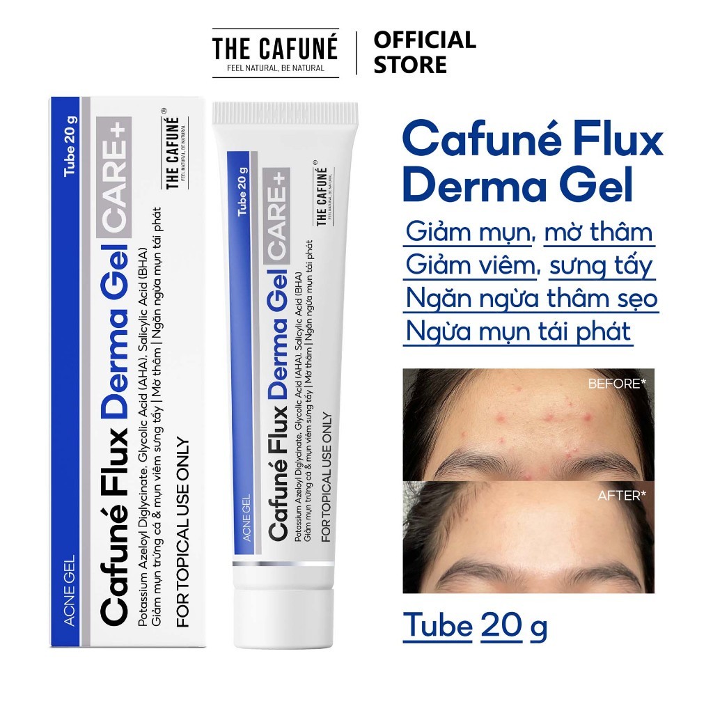 Tuýt Gel Mụn Thâm Bản Nâng Cấp Cafuné Flux Derma Gel 20G Timeduo ...