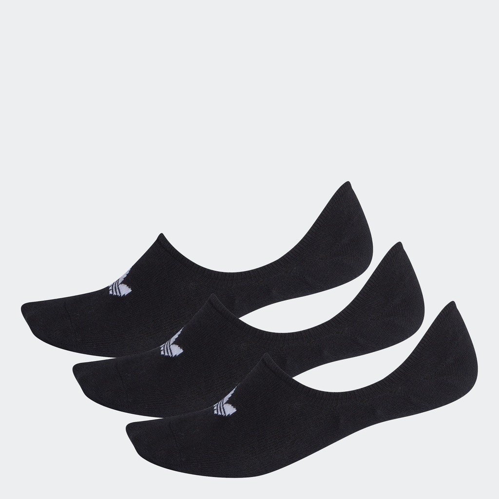 adidas Phong cách sống Bộ 3 đôi tất ẩn Unisex Đen FM0677 | Shopee Việt Nam