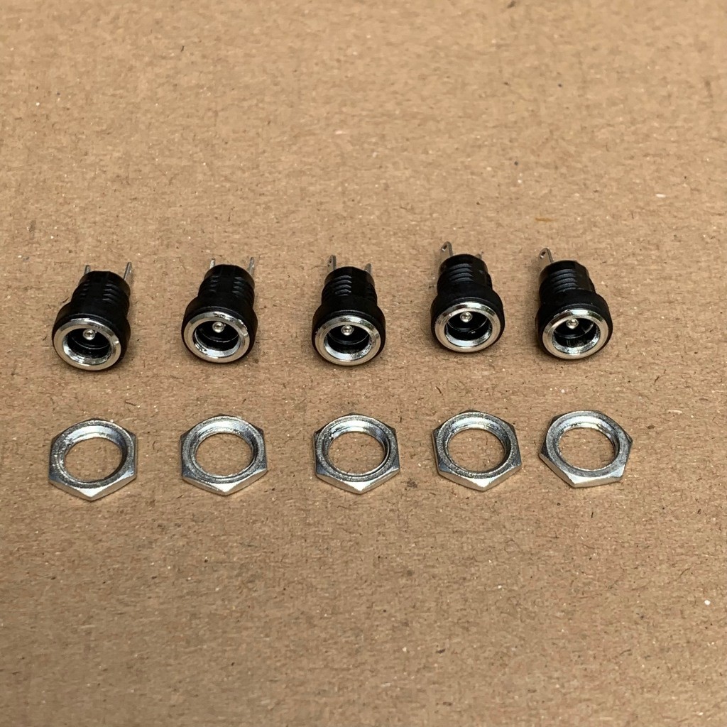 Jack sạc DC, jack cái 5.5*2.1mm, lỗ khoan 10mm | Shopee Việt Nam