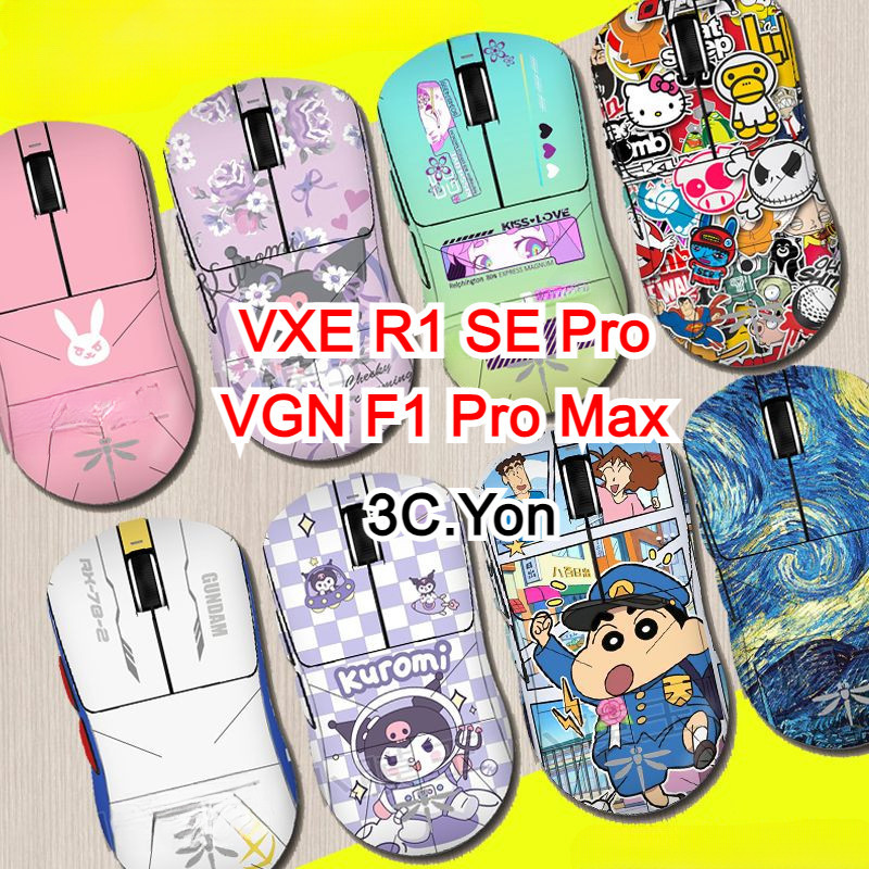 Da Chuột Cho VXE R1 SE VGN F1 Pro Max Bộ Miếng Dán Mờ Chống Trơn Trượt Chuột Trượt Bên Miếng Dán ...