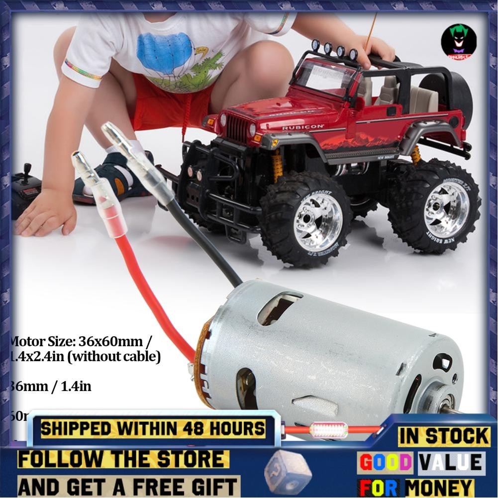 Sinhopsa Động cơ điện RC 550 Burshed hạng nặng cho xe Wltoys 144002 ...