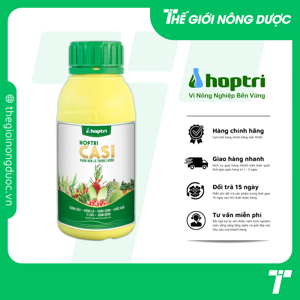 HOPTRI CASI - Phân Bón Lá Trung Lượng Của Công Ty Hợp Trí | Shopee Việt Nam