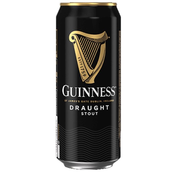 Bia Guinness Draught Stout 4.2% - bia Ireland - 1 lon 440ml | Shopee ...