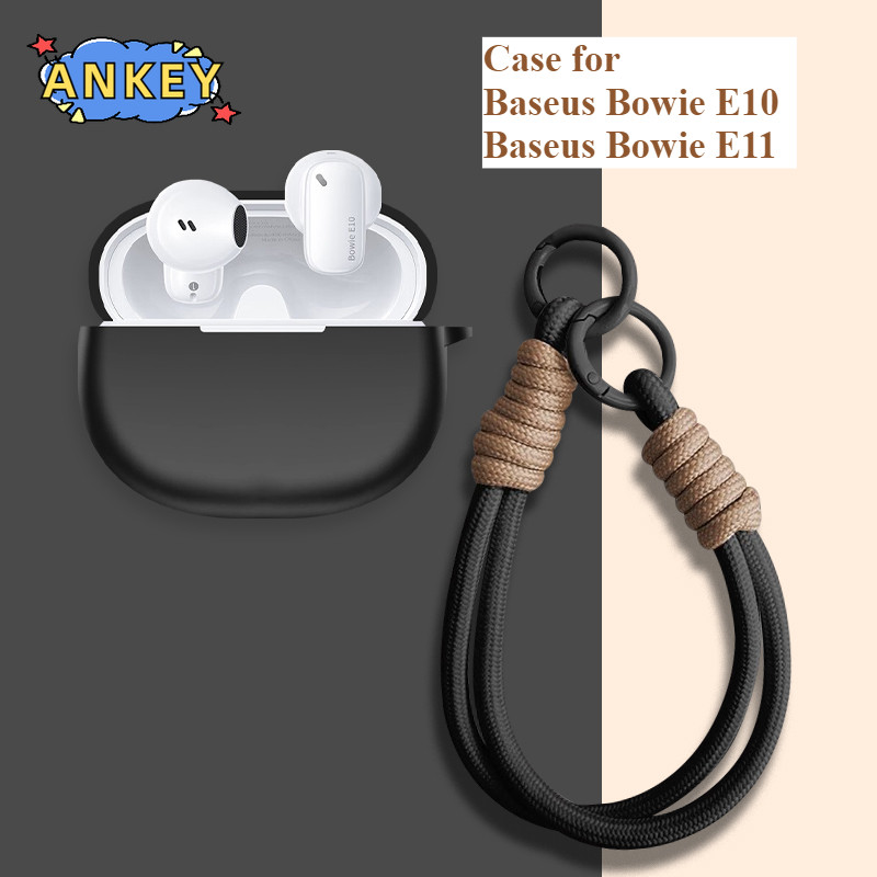 for Baseus Bowie E10 E11 Protective Case Nylon Lanyard Soft Cover ...