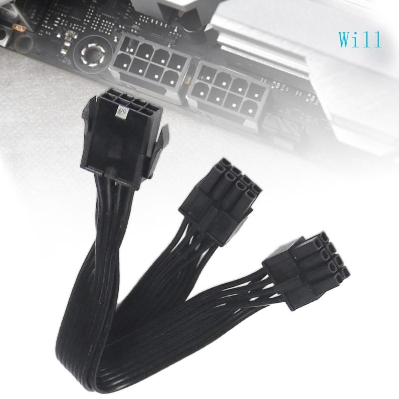 Cáp Chuyển đổi Bộ Chia Nguồn Mở Rộng Cpu 8pin Sang 4 4pin Cho