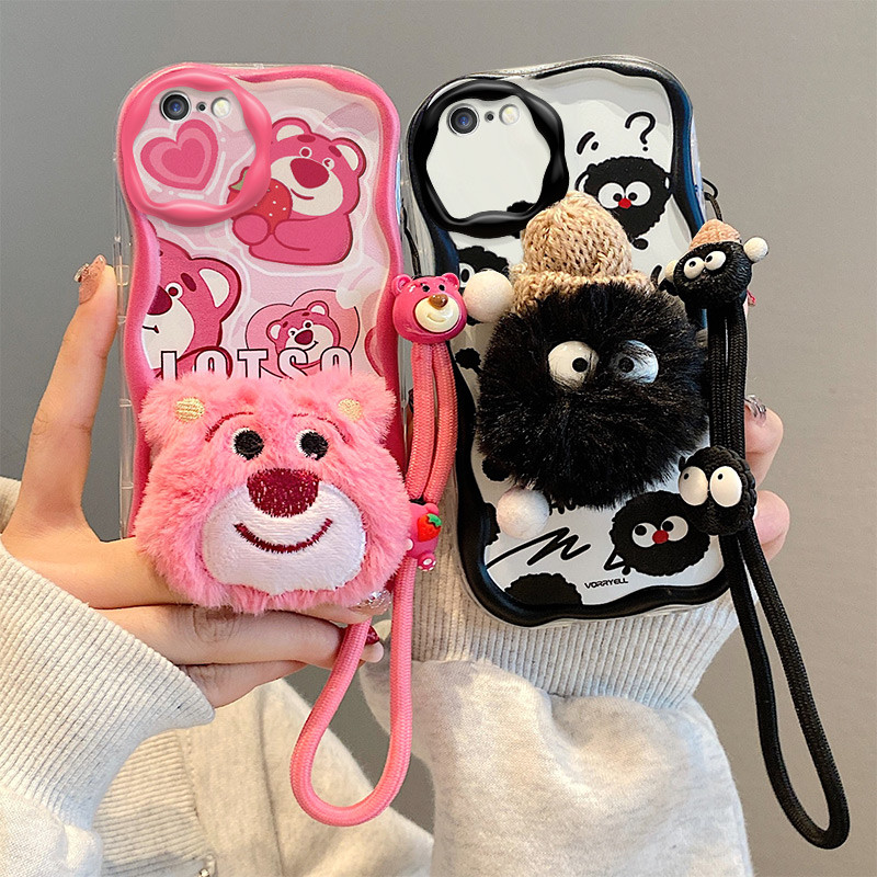 Ốp lưng cho iPhone 6 S Plus 3D Búp bê sang trọng Winnie the Pooh Paca ...