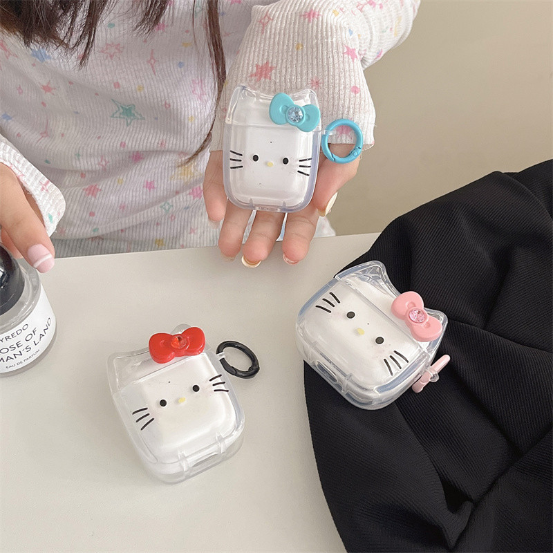 Flash Diamond Cat Thích hợp cho Airpods1 / 2 3 Pro Pro Pro2 Airpods4 Bộ ...