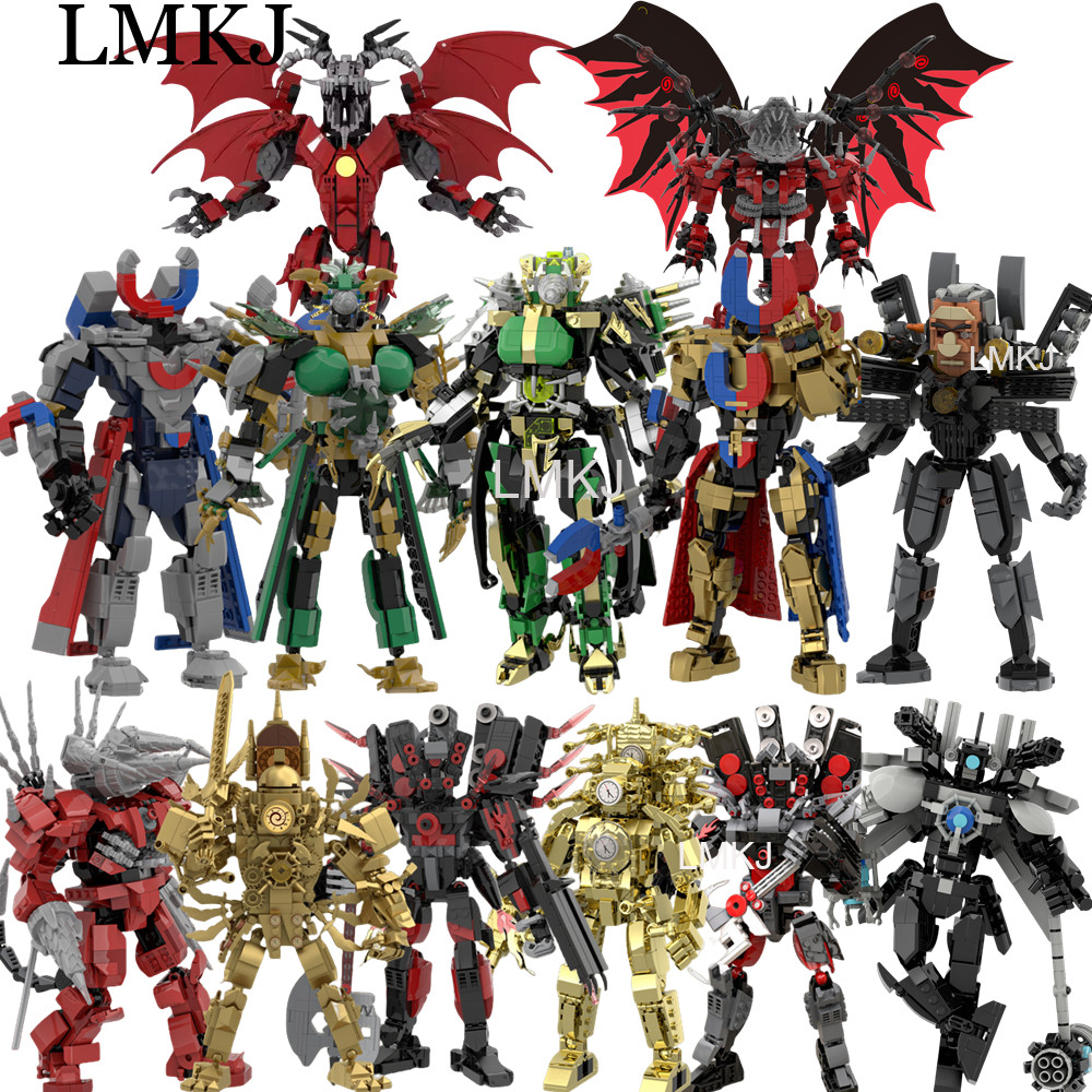 Lego Skibidi Toilet Titan Tv Man v3/nâng cấp người quay phim Titan ...