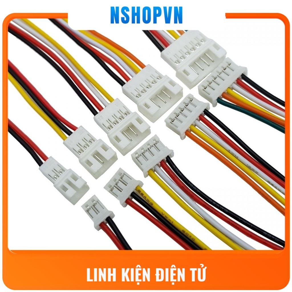 Cặp dây Bus PH2.0mm dài 40cm 2P / 3P / 4P / 5P / 6P | Shopee Việt Nam