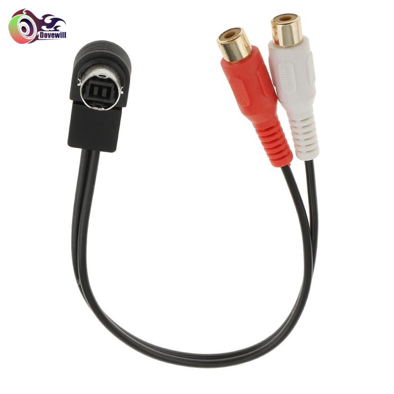Bộ chia chuyển đổi đầu vào âm thanh Dovewill sang Aux 2 RCA cho CDA ...