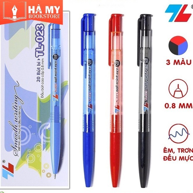 Bút Bi Thiên Long TL-023 0.8mm | Shopee Việt Nam