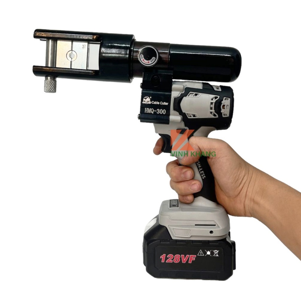 Máy Ép Cos Thủy Lực Dùng Pin Dalushan TAD HMQ-300, Phạm Vi Ép 16-300mm2 ...