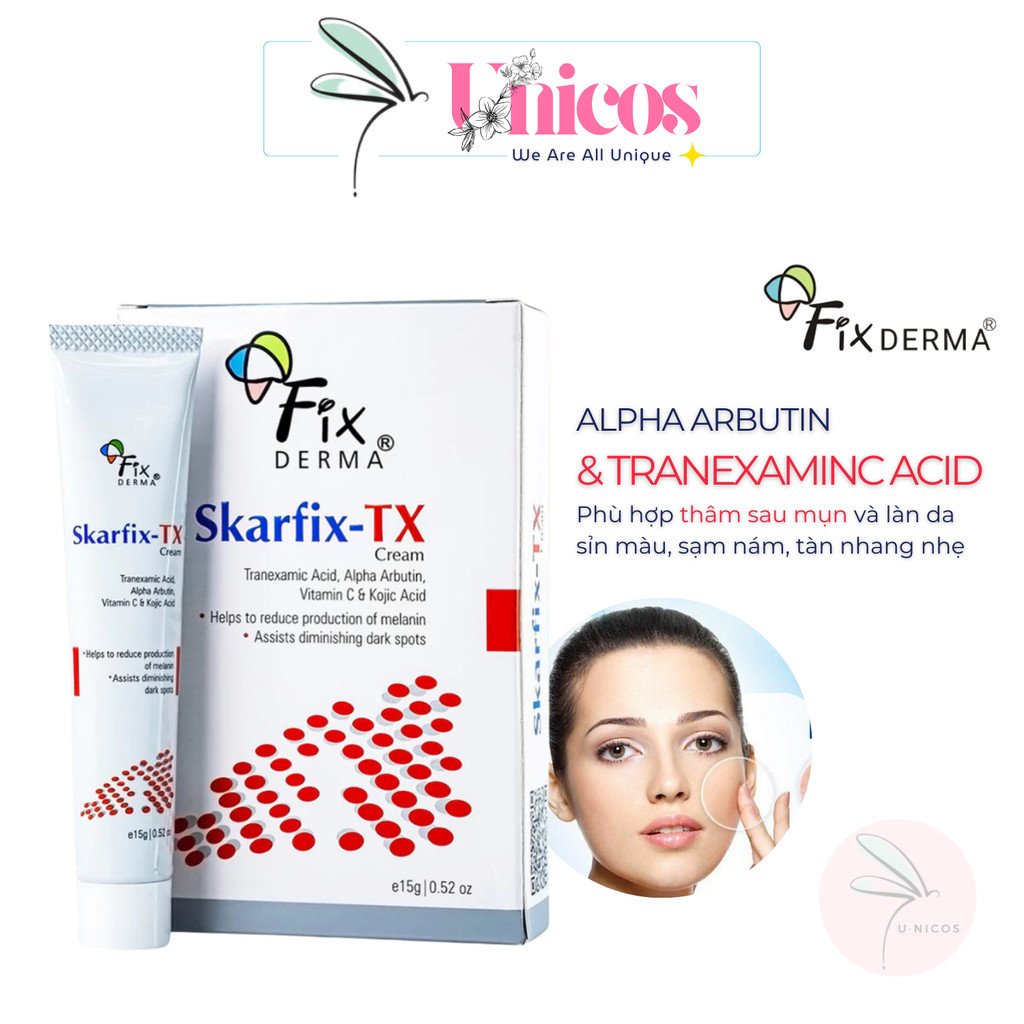Kem Dưỡng Da Mờ Nám Fixderma Skarfix – TX Cream Giúp Da Sáng Mịn, Đều ...