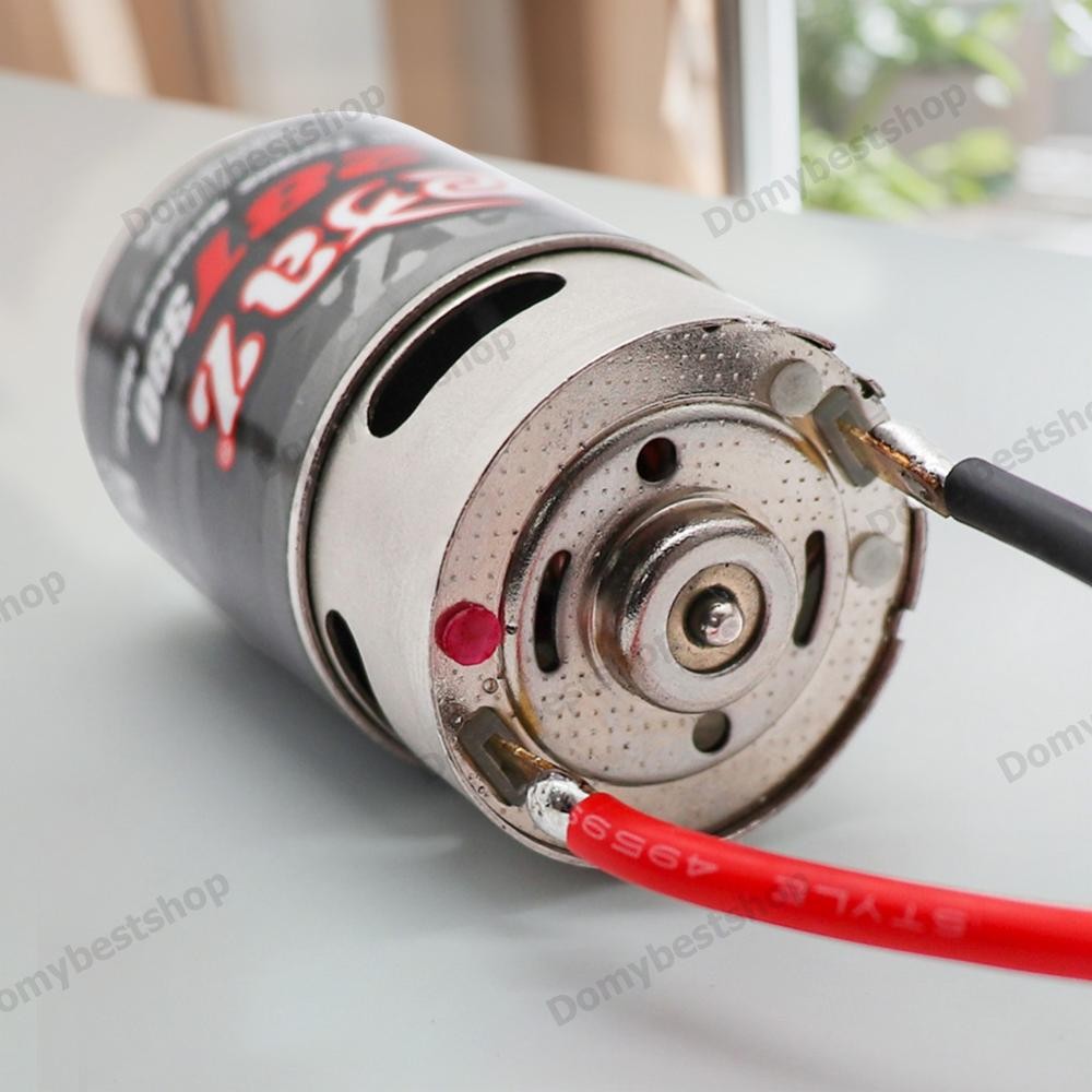 28T 390 Brushed Motor DC Motor RC Crawler Brushed Motor JST 1 PC 28T ...