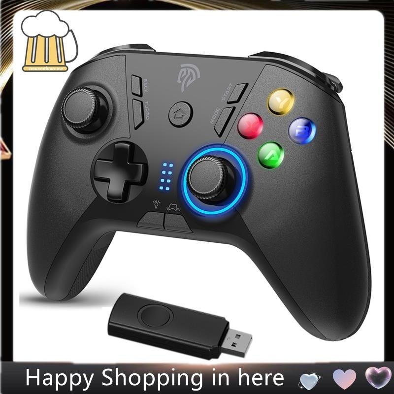 [Lala-shop] Bộ điều khiển chơi game không dây EasySMX 9110 Tay cầm chơi game kết nối nhiều chế ...