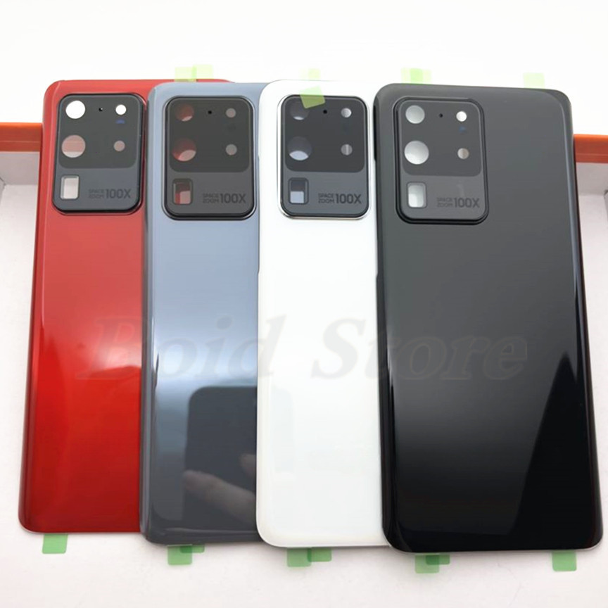 Dành Cho Samsung Galaxy S20 Ultra G988 Pin Mặt Sau Kính Bảng Điều Khiển ...