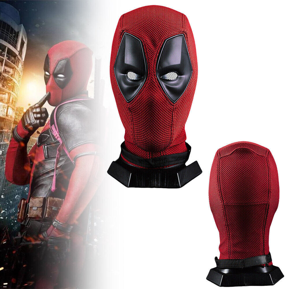 Cosplay Deluxe Deadpool Full Face Mask Mũ bảo hiểm dệt kim thoáng khí ...