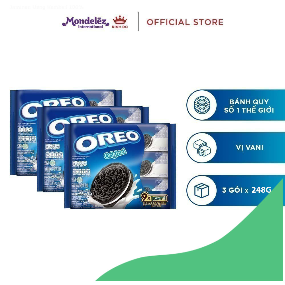Bánh Quy Oreo Vị Vani, 248g | Shopee Việt Nam