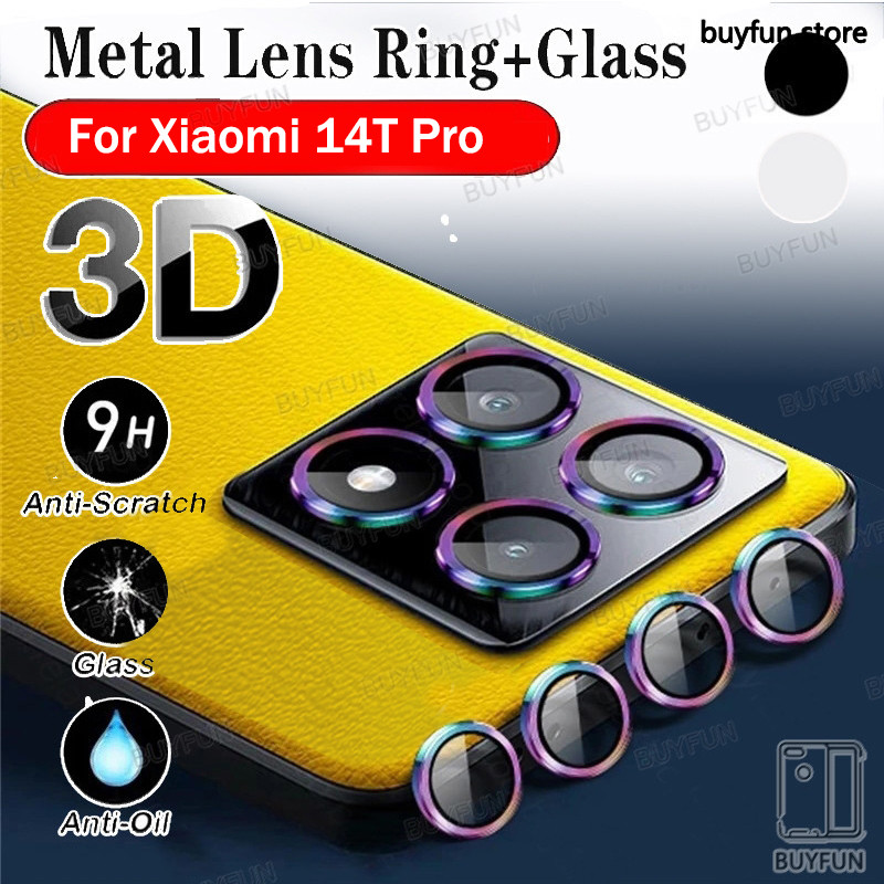 1Set Metal Camera Ring Protector For Xiaomi 14T Pro Mi14t 14tPro Lens ...