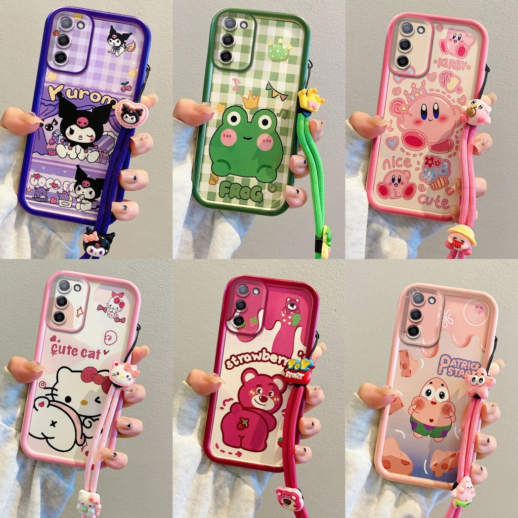 Ốp lưng Oppo A55 (5G) / A55S / A56 / A53S (5G) Pink KT Cat / Fart ...