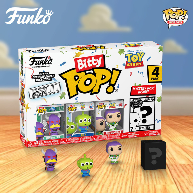 Funko Bitty POP Câu chuyện đồ chơi Disney Buzz Lightyear Zug 4 món quà ...