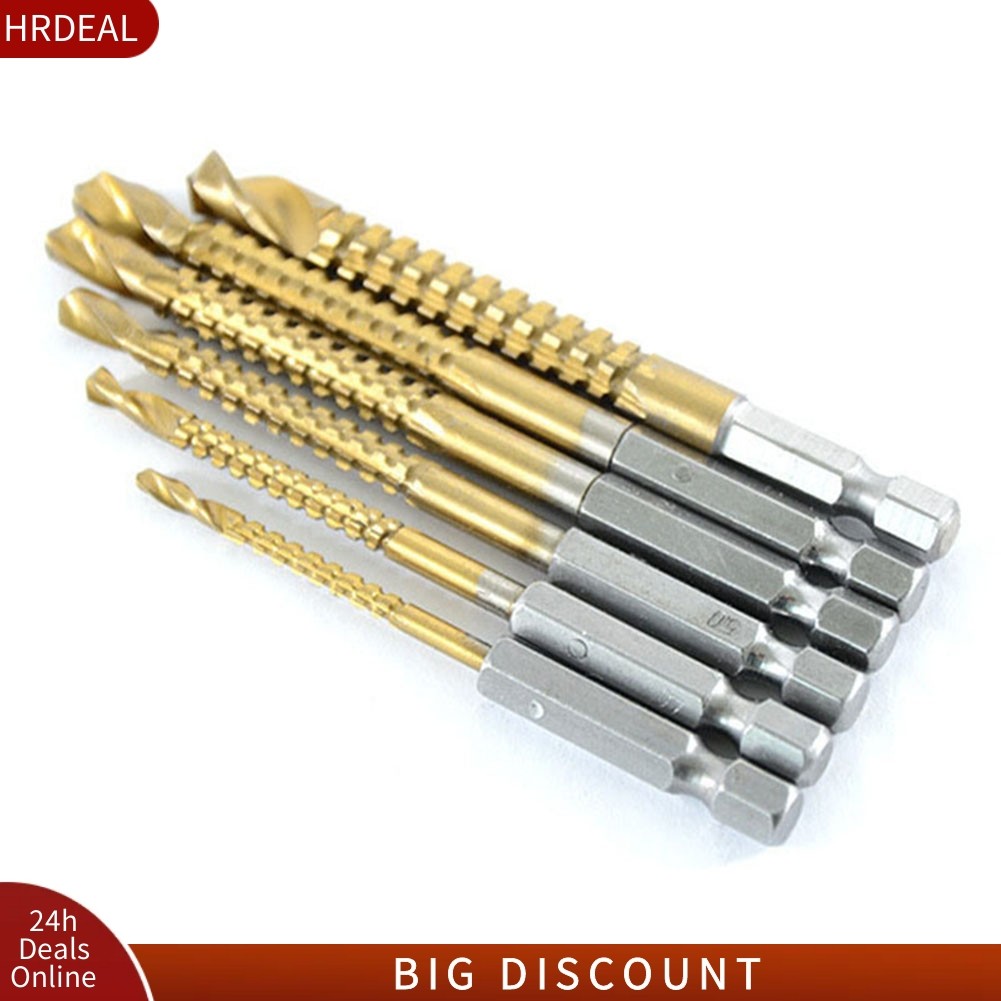 [Ưu đãi] Dụng cụ đục lỗ mũi khoan Hss đa chức năng Hex Shank Metal ...