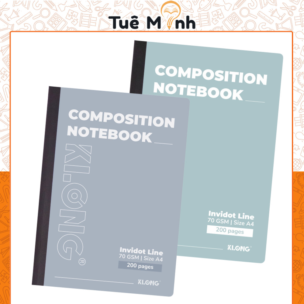 Vở học sinh a4 Klong MS 214 ruột invidot line 200 trang 70 GSM ...