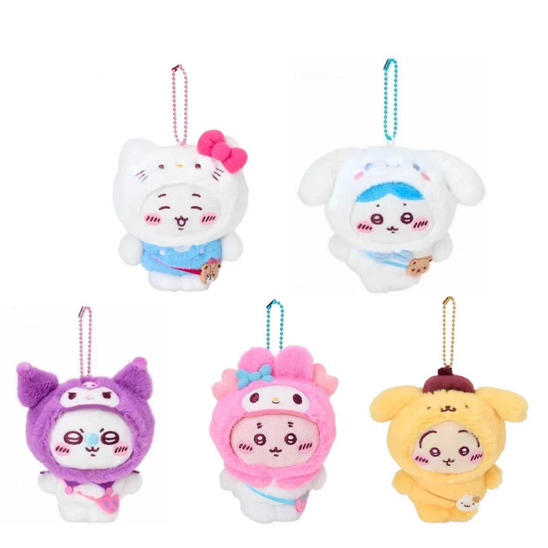 Chiikawa X Sanrio Series Hachiware Usagi Plushie Đồ Chơi Hello Kitty ...