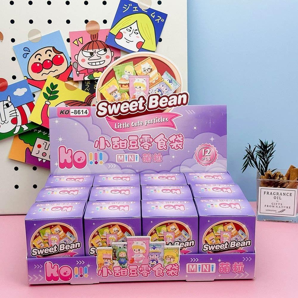 Eyehpee 12 hộp / bộ Đồ trang trí nhân vật hoạt hình Anime, Pop Bean ...
