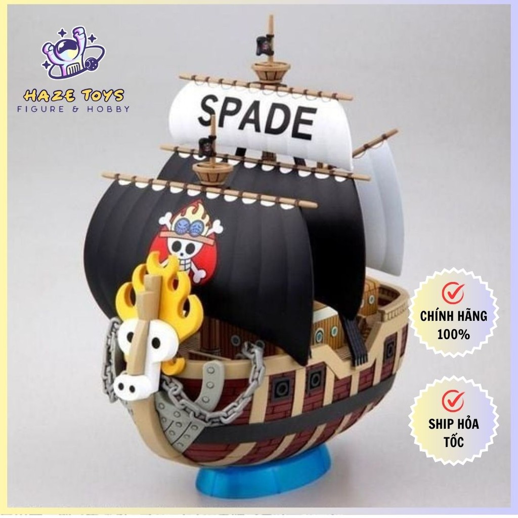 Mô hình tàu One Piece (15cm) - Spade Pirates Ship (Portgas D. Ace ...