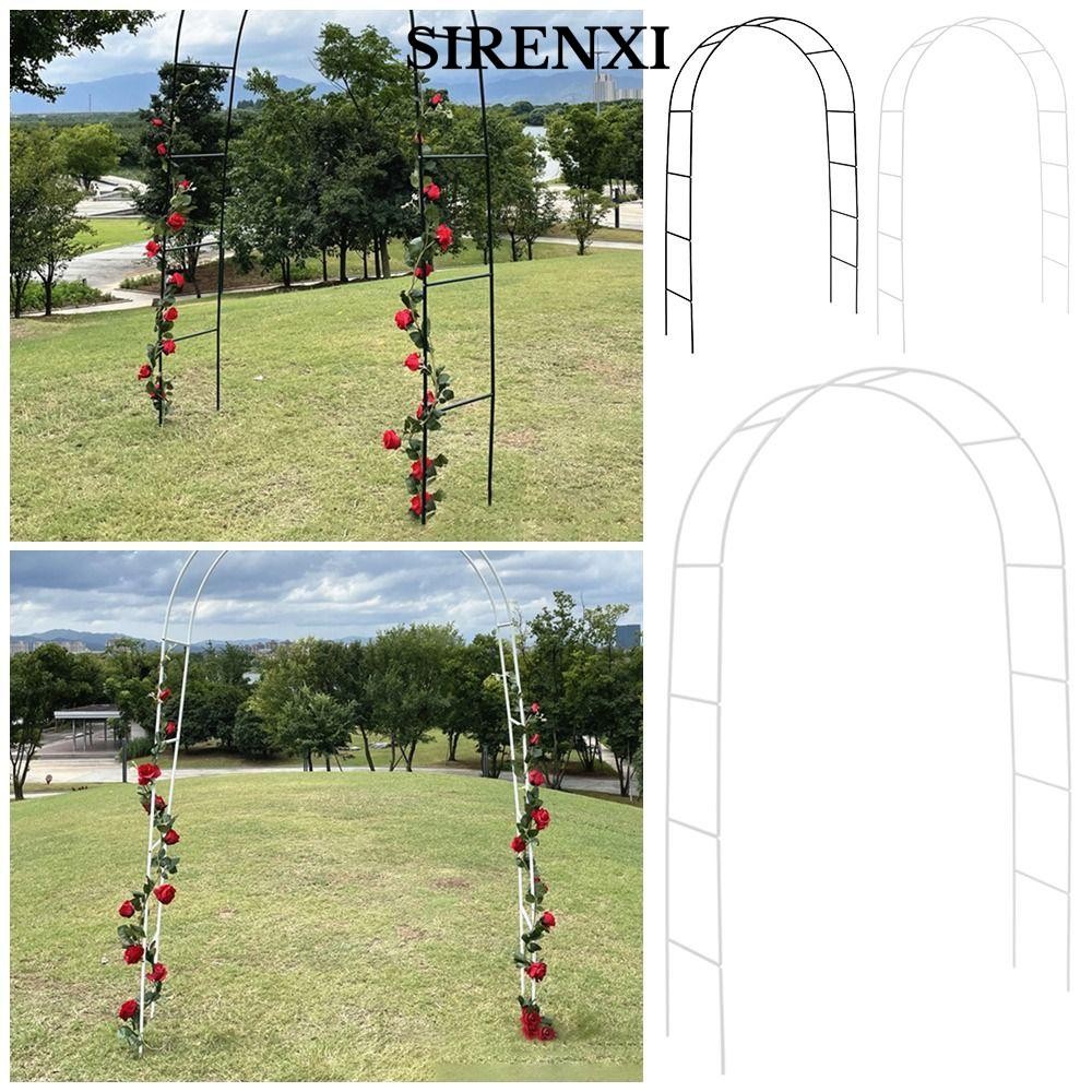 Kệ sắt vòm SIRENXI, Bóng bay vòm cây leo hỗ trợ khung hoa, Phụ kiện đám ...