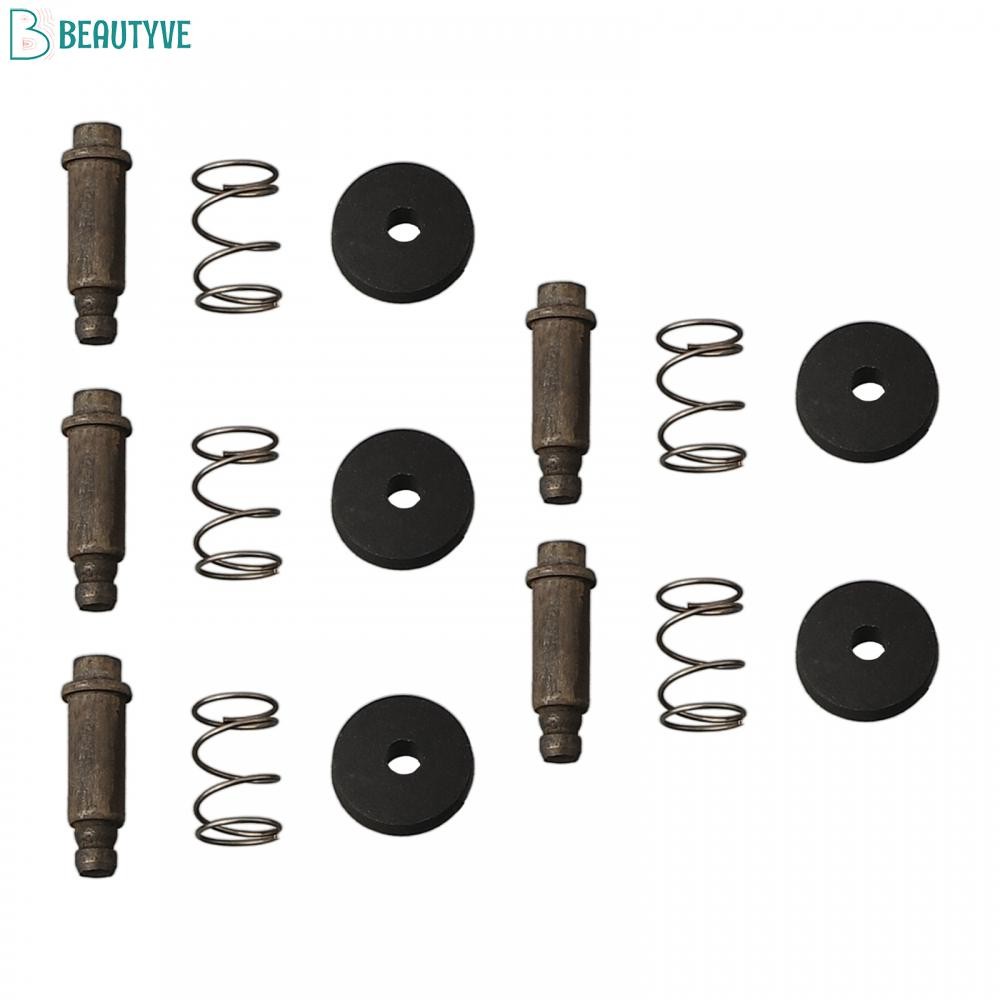 Lock Button Metal Self-locking Cap 5 Set Black Durable Grinder Lock ...