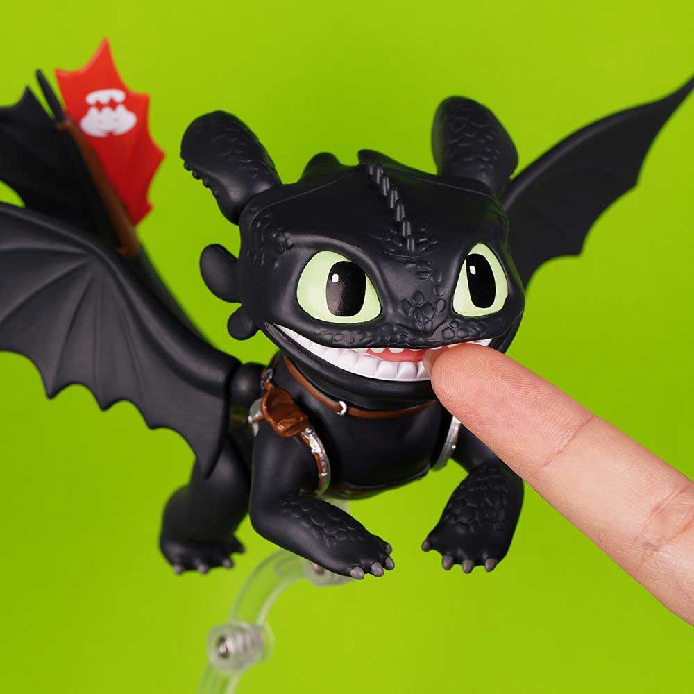 Toothless How To Train Your Dragon Animated Collection Doll Model ...