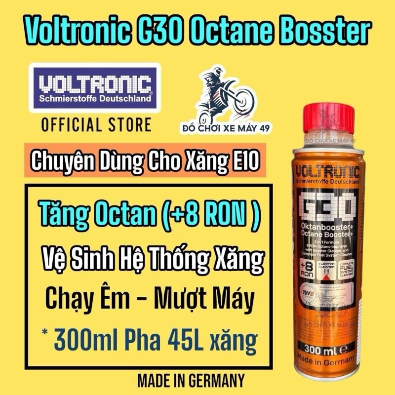 Voltronic G30 Octane Booster Phụ Gia Xăng Tăng Octane Làm Sạch Hệ Thống Nhiên Liệu - Buồng Đốt ...