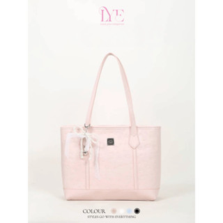[FULLBOX] Túi Tote Màu Hồng LYE Size 27*24*11cm Túi Xách Nữ Da PU Tặng Kèm Charm Và Nơ - TX06 ...