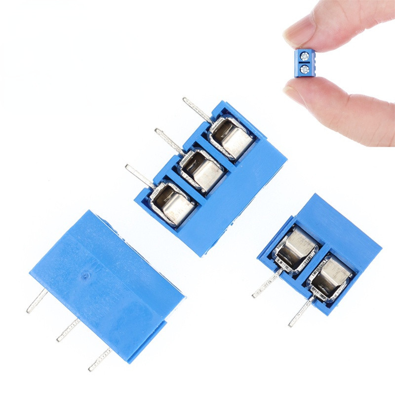 10 Chiếc KF301 2P / 3P Xanh KF301-5.0 KF301 Vít 5.0 Mm Thẳng Pin PCB ...