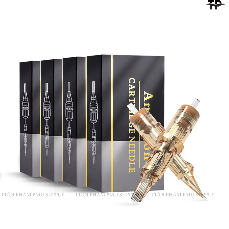 Kim Ambition nâu chính hãng (hộp 20 cây), kim pen Ambition | Shopee ...