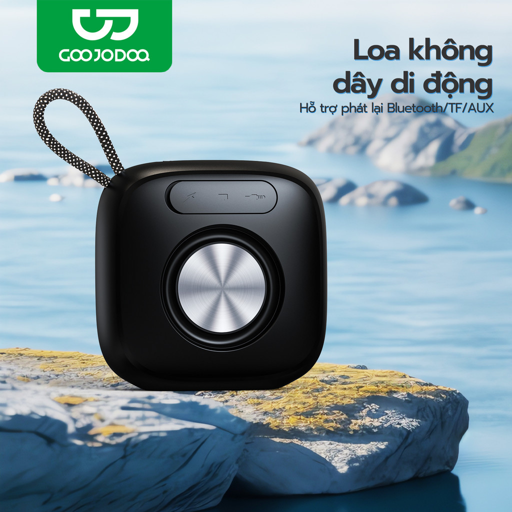 Loa mini di động GOOJODOQ Bluetooth, phát lại Aux/TF kết nốiTWS, dung ...