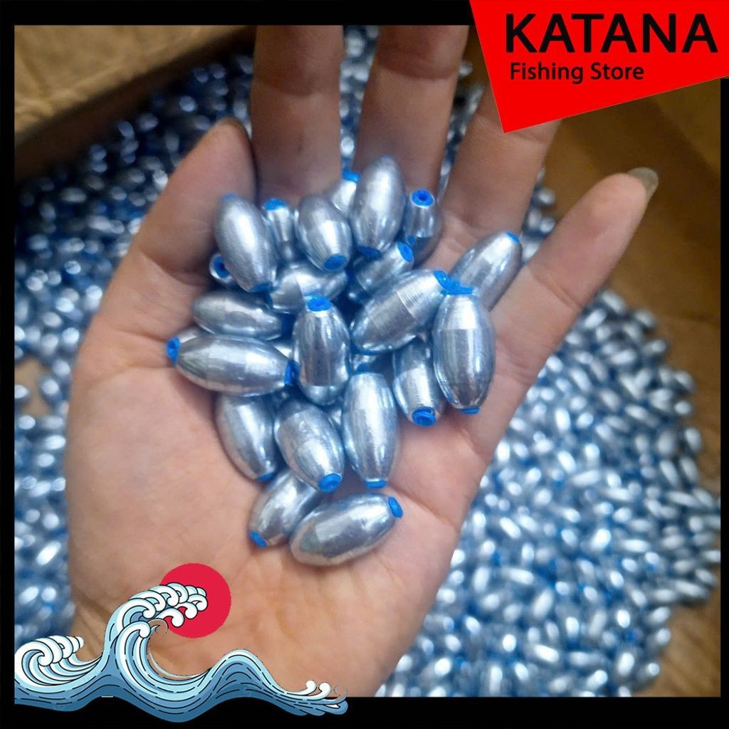 [Katana Fishing] Combo 10 viên chì lõi nhựa cao cấp - nhiều size ...