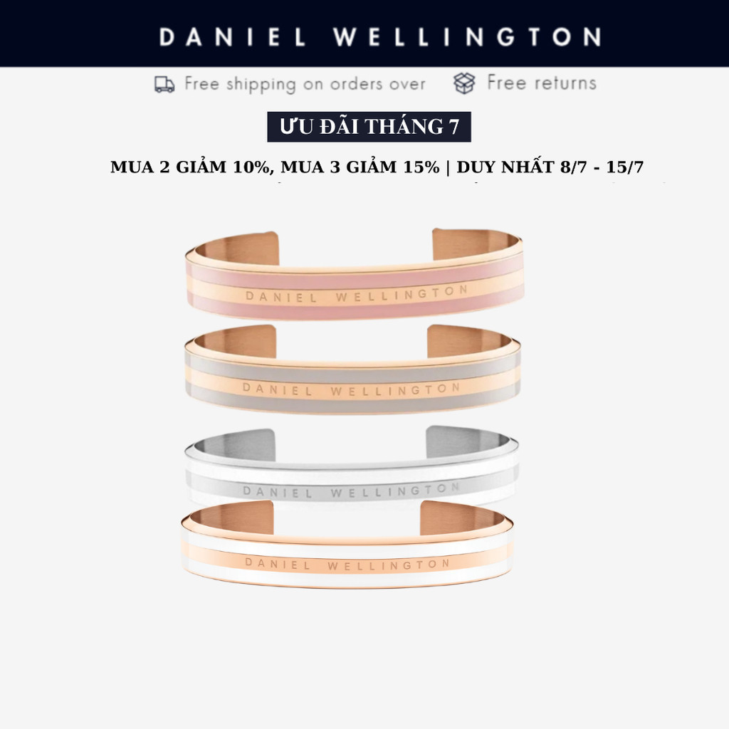 [Chính Hãng] Vòng Tay Daniel Wellington Classic Emalie Bracelet Satin ...