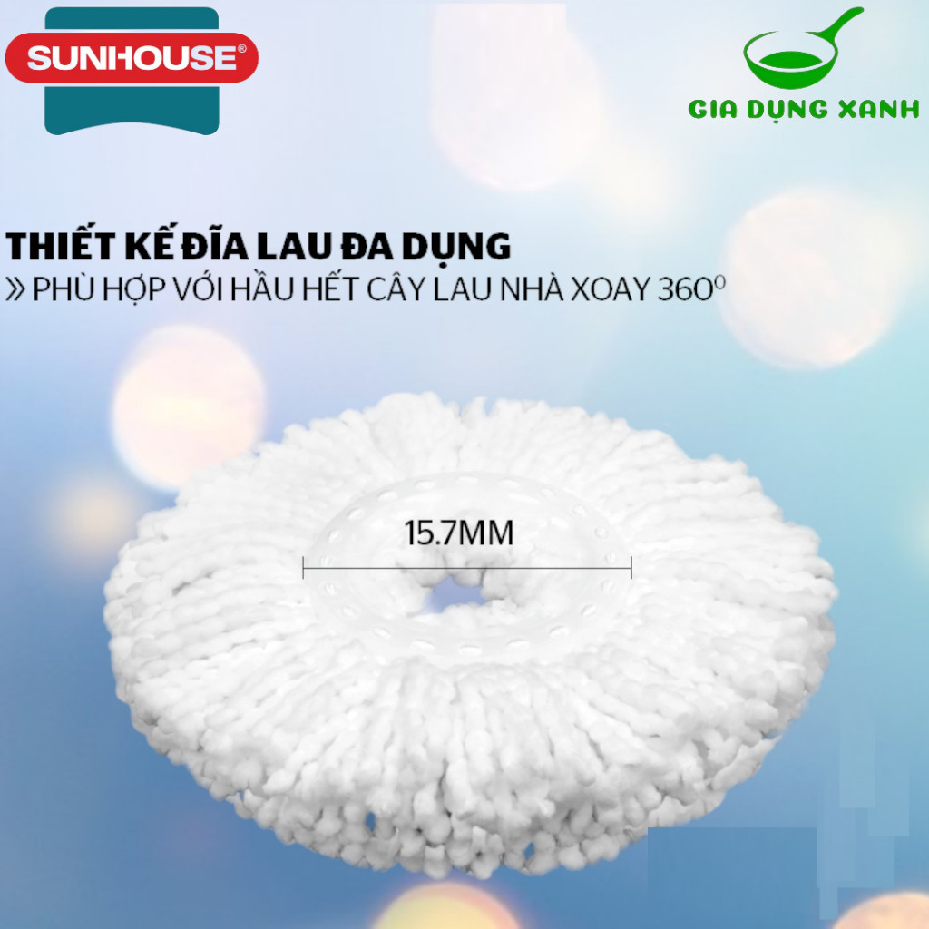 Bông Lau Nhà 360 Độ SUNHOUSE KS-CO350M | Shopee Việt Nam