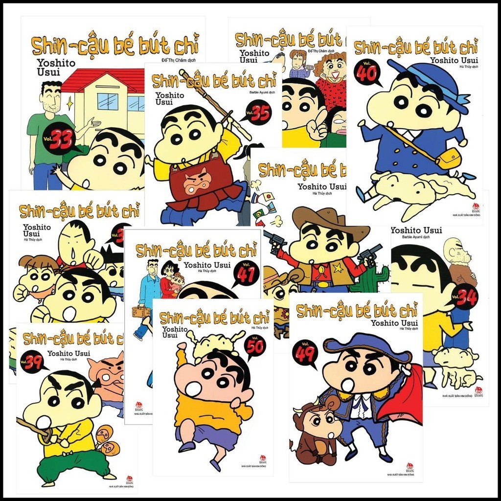 Combo Truyện Tranh Shin - Cậu Bé Bút Chì (Tập 1 - Tập 10) | Shopee Việt Nam
