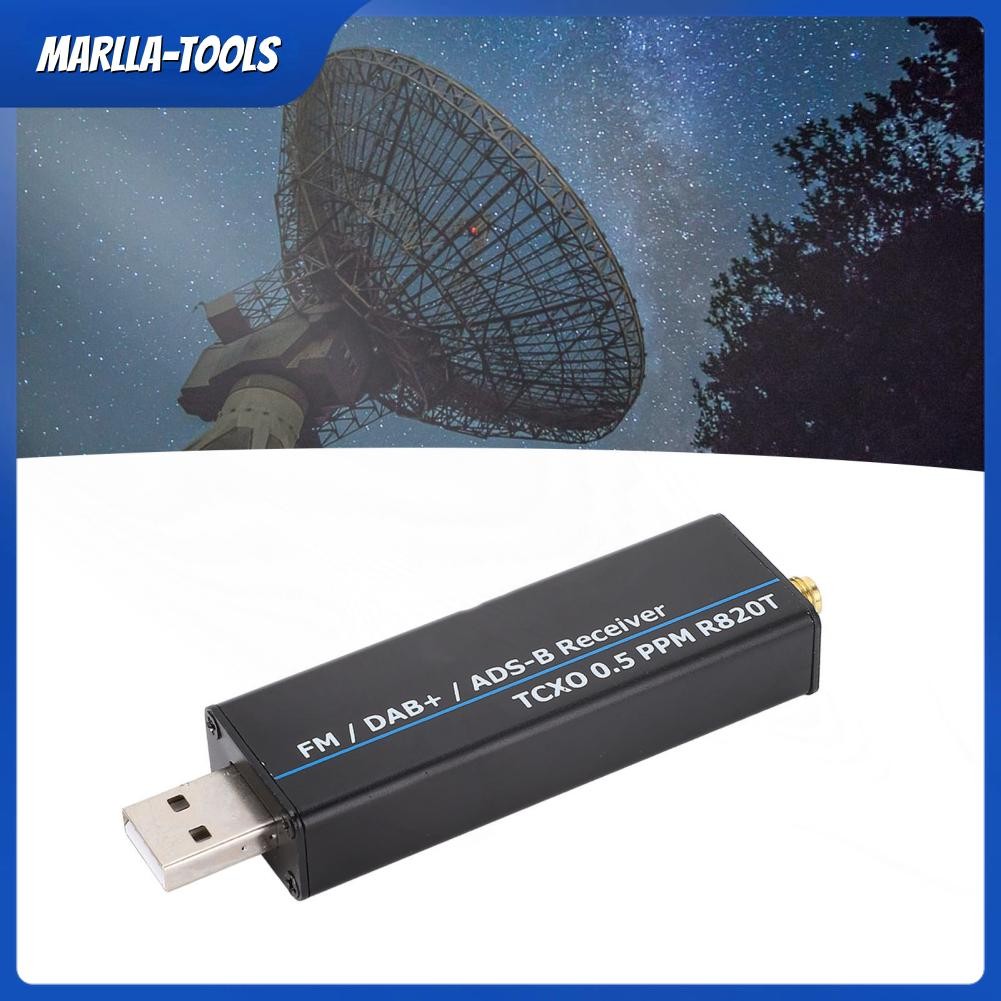 MARLLA-Tools Máy thu radio SDR RTL 100kHz đến 1766 MHz kết nối máy tính ...