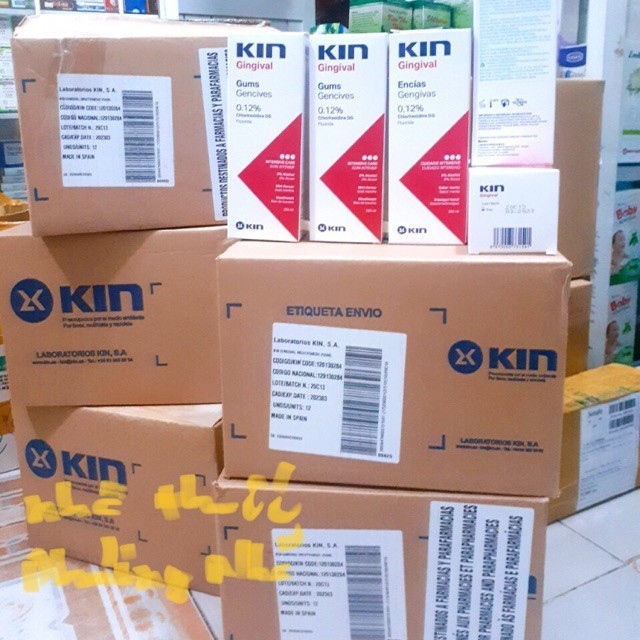 Nước súc miệng kin gingiva ( KIN hồng 250ml ) | Shopee Việt Nam