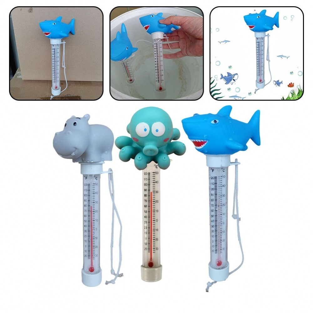 【shopee】PVC Swimming Pool Thermometer Easy Installation For Measuring ...